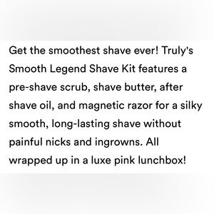 TRULY | Skincare | Truly Smooth Legend Shave Set With Blue Starter ...